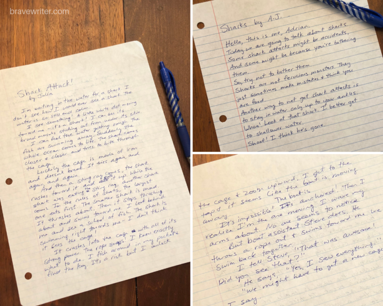 Connecting with Kids' Authentic Voices - A Brave Writer's Life in Brief ...