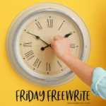 Friday Freewrite « A Brave Writer’s Life in Brief
