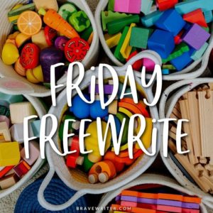 Friday Freewrite: Organize « A Brave Writer’s Life in Brief