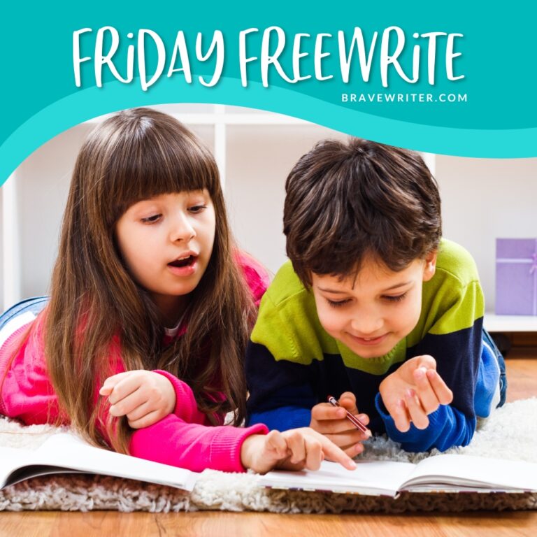 Friday Freewrite: Explanation - A Brave Writer's Life in Brief A Brave ...