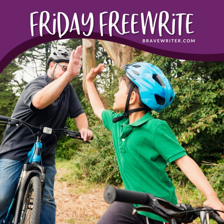 Friday Freewrite « A Brave Writer's Life in Brief