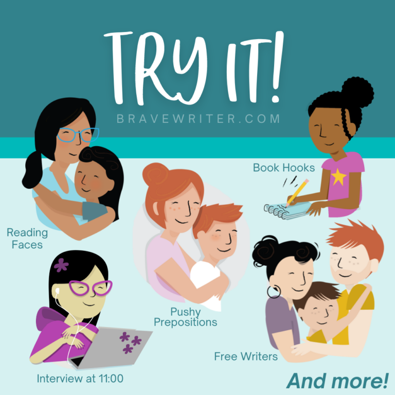 Try It Activities: The Complete List - A Brave Writer's Life in Brief A ...