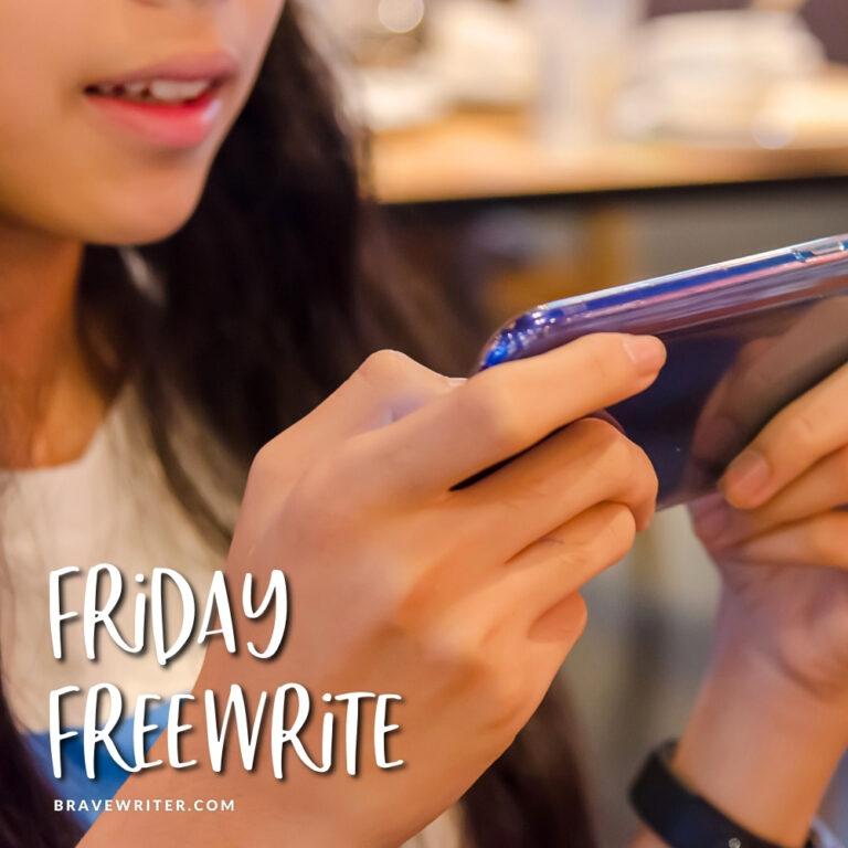 Friday Freewrite Archives - A Brave Writer's Life in Brief A Brave ...