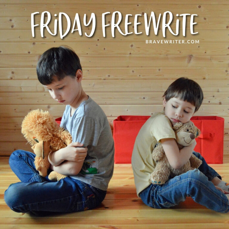 Friday Freewrite Archives - A Brave Writer's Life in Brief A Brave ...