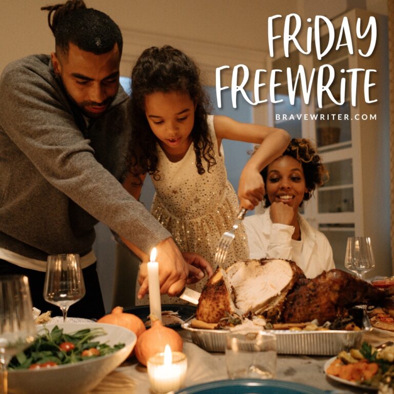 Friday Freewrite Archives - Page 2 of 174 - A Brave Writer's Life in ...