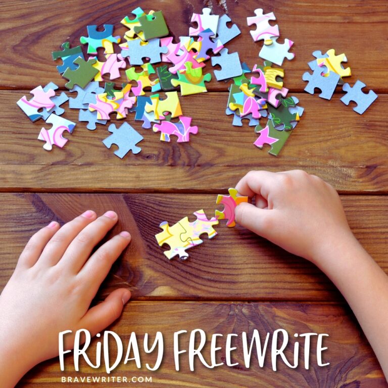 Friday Freewrite Archives - A Brave Writer's Life in Brief A Brave ...